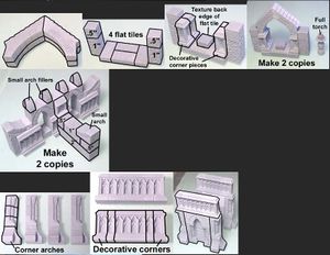 Modular environments - polycount